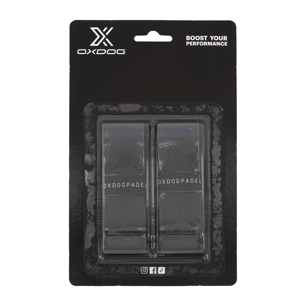 Overgrips Oxdog Supertech Negro (Pack x2) | PadelPROShop