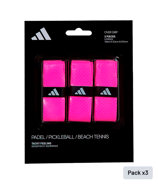 Overgrip Adidas Perforado (Pack x 3) Rosa - Padel Pro Shop – PadelPROShop