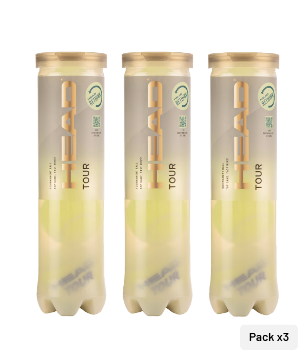 Pelotas Head Tour (x4) - Padel Pro Shop – PadelPROShop